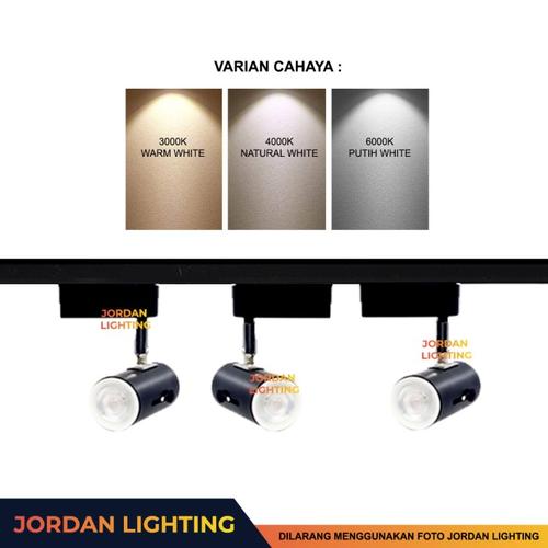 Jual Paket 3 Set Lampu Sorot Plafon Rel Spotlight Track Light Rell ...