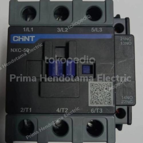 Jual Contactor CHINT NXC-50 COIL 36V | Kontaktor CHINT NXC50 NXC 50 36V ...