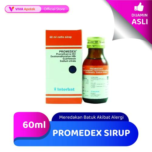 Promo Promedex Sirup Meredakan Batuk Akibat Alergi (60 ml) - Jakarta ...