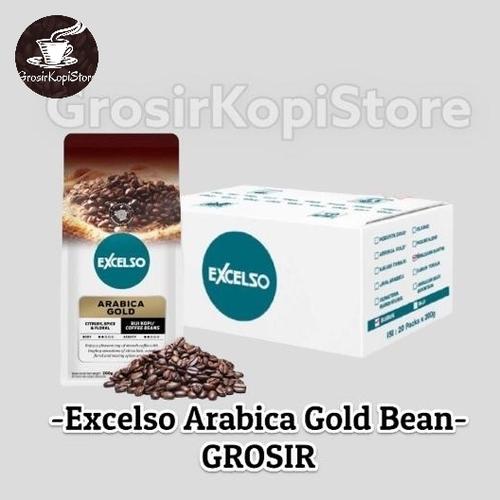 Jual Kopi Biji Excelso Arabica Gold-1 karton - Kopi Bean/ Biji ...