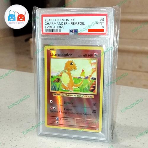 Jual CHARMANDER PSA 9 XY Rev Holo Kartu Pokemon no charizard base vmax ...