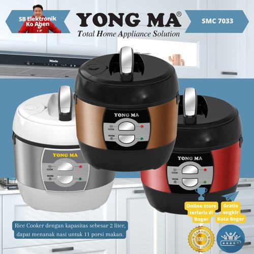 Jual Rice Cooker Magic Com Yong Ma YongMa SMC 7033 Kapasitas 2 Liter ...