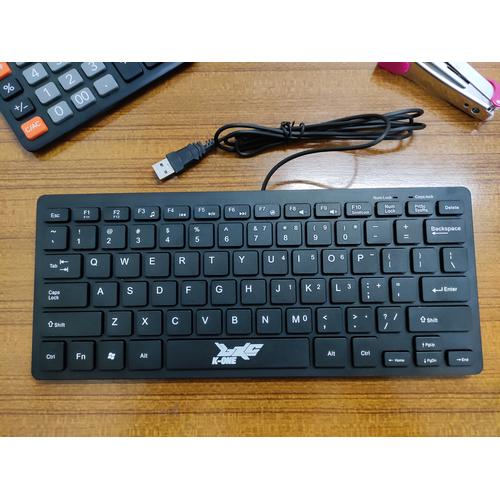 Jual Keyboard Mini Multimedia USB K-One KB-3276 With Fn Keys - Jakarta ...