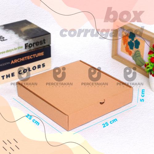 Jual KARDUS CORRUGATED 25X25X5 CM | DIE CUT | KOTAK KARTON | BOX ...