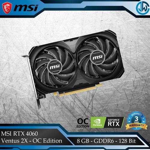 Jual MSI GeForce RTX 4060 Ventus 2X 8G OC Edition|RTX4060 8GB GDDR6 ...