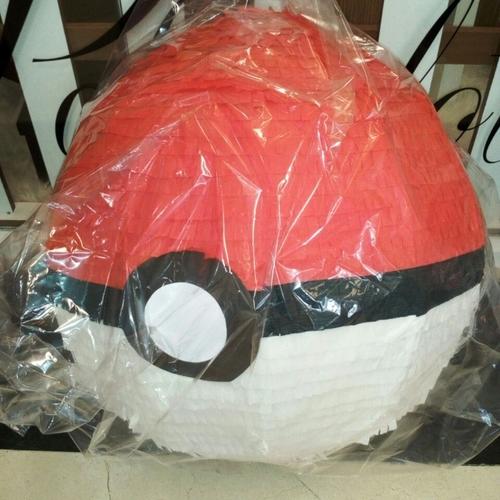 Jual Pinata pokeball 3D/Pinata ball pokemon/Pinata ulangtahun custom ...