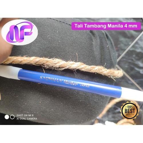 Jual Tali Tambang Manila Rami Kecil 4mm 6mm 8mm 10mm 12mm 14mm Tali ...