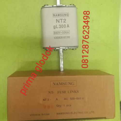 Jual Fuse Namsung NT2 GL 300A 660V-50KA/fuse 300A NT2 - Jakarta Barat ...