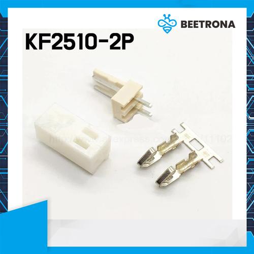 Jual Konektor White Housing KF2510 2p 2.54 Lurus Header 1 set 2 pin ...