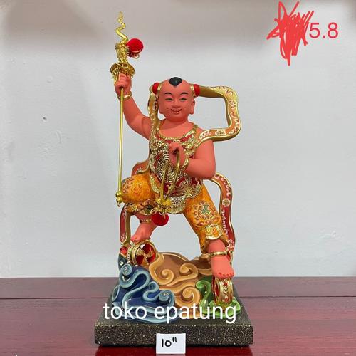 Jual patung dewa naca / na ca / nacha / na cha - 10 inch - kayu - l ...