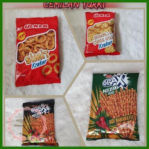 Jual Cemilan Turki cubuk kreker ETI CRAX | Cracker Turki | Simit Kraker ...