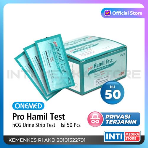 Jual ONEMED - Strip PRO HAMIL TEST hCG | Test Kehamilan One Med BOX ...