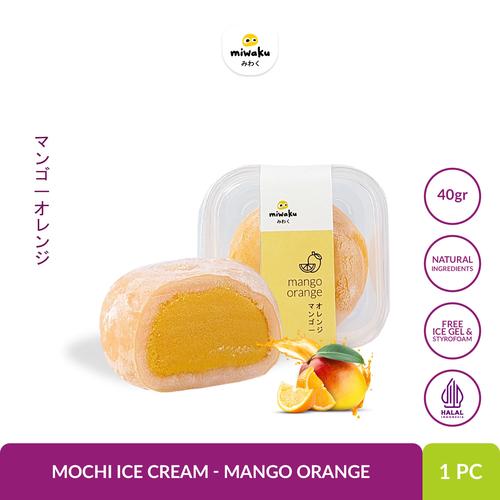 Jual Premium Jumbo Mango Orange Mochi Ice Cream Miwaku - Jakarta Utara ...