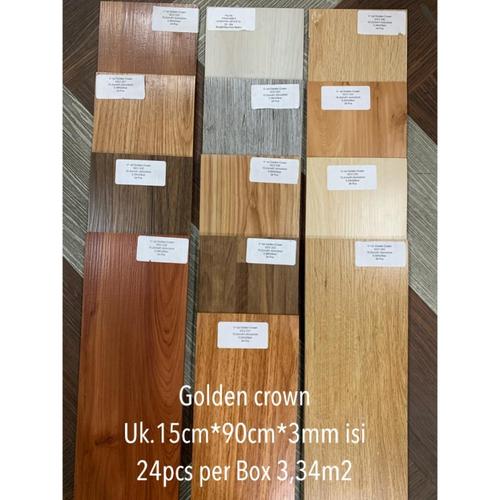 Jual Vinil plank Goldencrown 2mm Motif Kayu - Jakarta Timur - Erwin ...