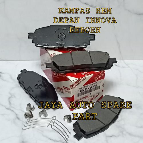 Jual KAMPAS REM DEPAN INOVA REBORN BRAKE PAD FRONT INNOVA INOVA REBORN ...