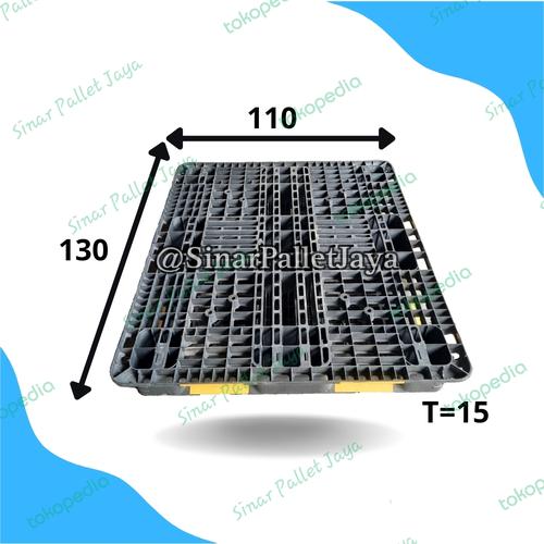 Jual Palet Plastik Bekas 130x110x15 Model Kuping Pallet Plastik Gudang ...
