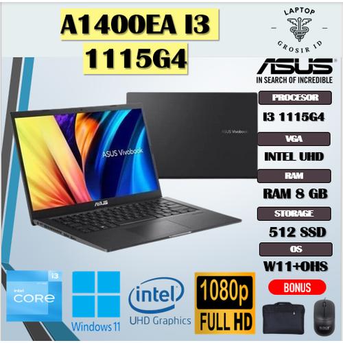 Jual Asus VIVOBOOK 14 A1400ea I3 1115G4 8GB 512GB W11 14.0FHD - RAM 4 ...