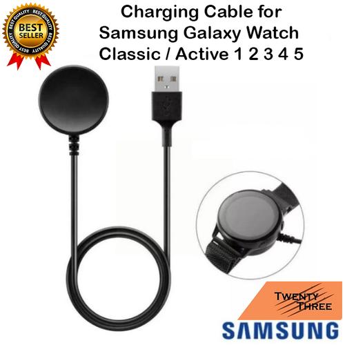 Jual Kabel Charger Casan Jam Samsung Galaxy Watch Active Classic 1 2 3 ...