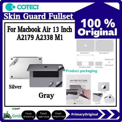 Promo Cover Skin Guard Macbook Air 13 A2179 A2338 M1 Coteci ...