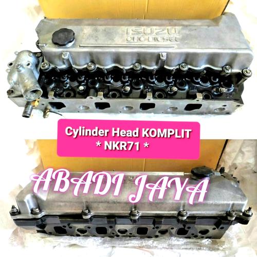 Jual CYLINDER HEAD DEKSEL KOMPLIT ISUZU ELF NKR71 NMR71 ORIGINAL ...