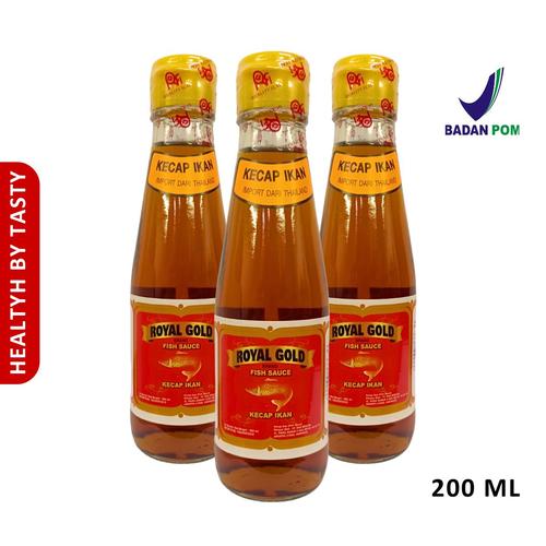 Jual Royal Gold Fish Sauce Royal Gold Kecap Ikan 200 ml ...