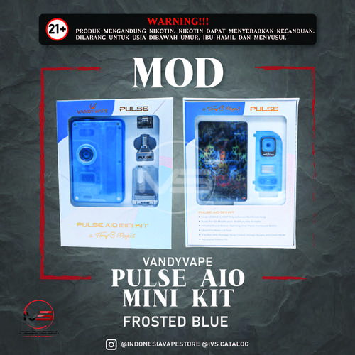 Jual Pulse Aio Mini Kit with RBA Standard Edition - Vandy Vape x TonyB AIO - Mint Green - Kota ...