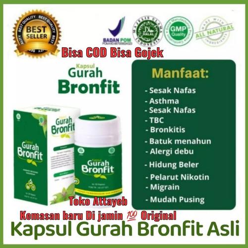 Jual Gurah BRONFIT 50 Original Obat Batuk Flu, Sesak Nafas Virus Herpes ...