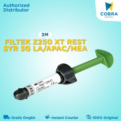 Promo 3M Filtek Composite Z250 XT Rest SYR 3G LA/APAC/MEA - A3.5 ...
