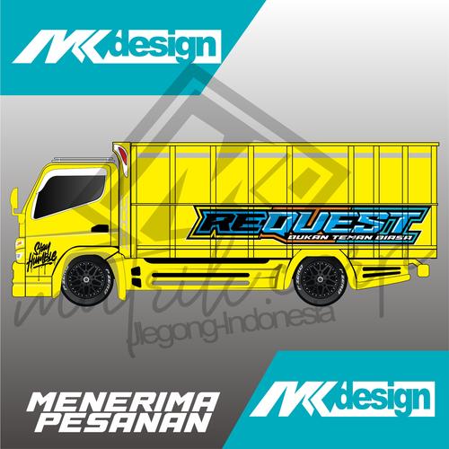 Jual STIKER BAK TRUK/ CUTTING STICKER TRUCK BAK SAMPING #SABILAGROUP ...