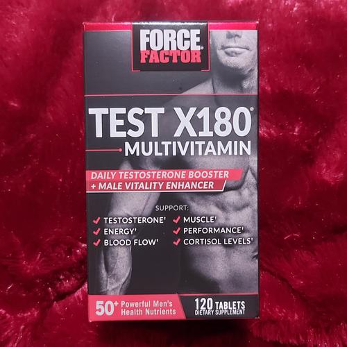 Jual Force Factor Test X180. Man Super Multivitamin. Testo boost. 120 ...