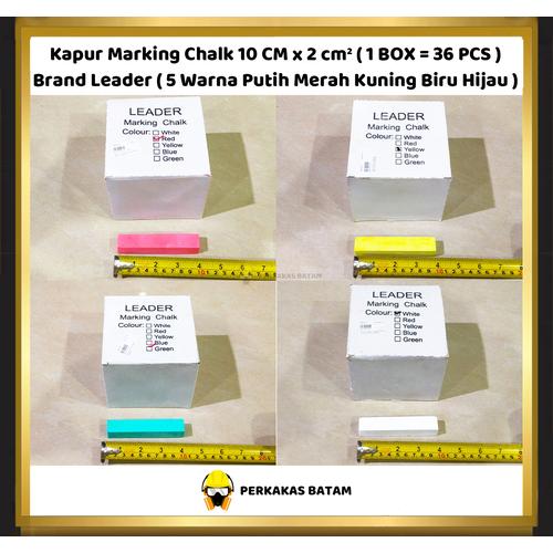 Jual Kapur Marking Marking Chalk Penguin Chalk Square - Putih - Kota ...