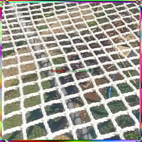 Jual Jaring pengaman/Safety net tali tambang nilon 10mm Tahan cuaca ...
