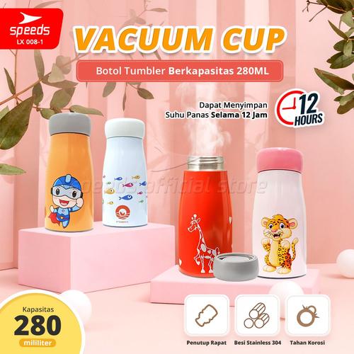 Promo SPEEDS Vacuum Cup Tumblr Termos Air Panas Mini Botol Minum Anak ...