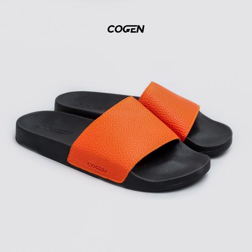 Jual Sendal Slop Pria Cogen Original Kulit Basic Series - Orange ...