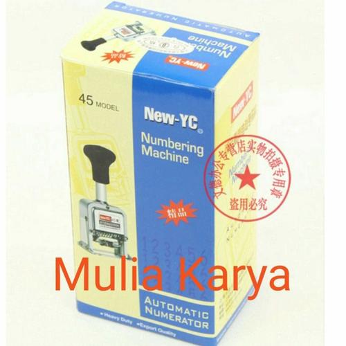 Jual Numerator New YC 6 digit / Numbering otomatis / Stempel Nomor ...
