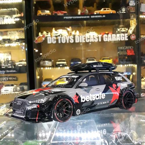 Jual 1/18 AUDI RS6 C7 DTM Black Schwarz Gumball with Roof Box By GT ...
