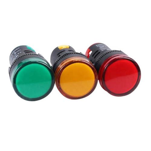 Jual Pilot Lamp / Signal Lamp / Lampu Indicator Panel 22 mm 220 Volt ...