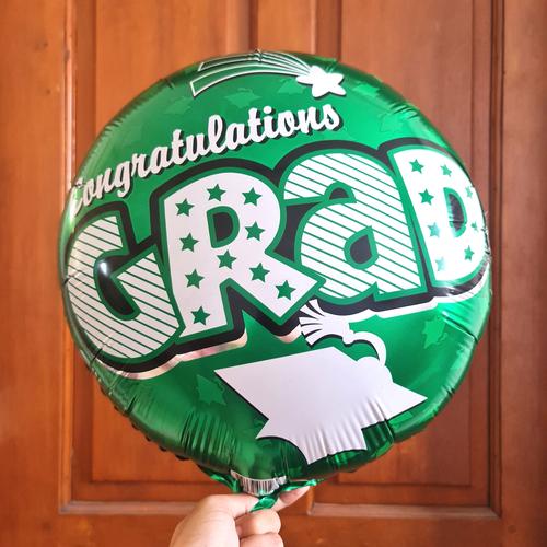 Jual Balon Foil Congratulations Grad/ Balon Graduation/ Balon Wisuda ...