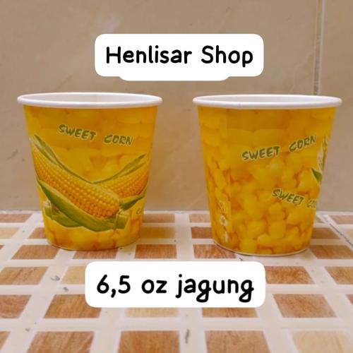 Jual Paper Cup Jagung 6.5 OZ motif Jagung - Jakarta Barat - Henlisar ...