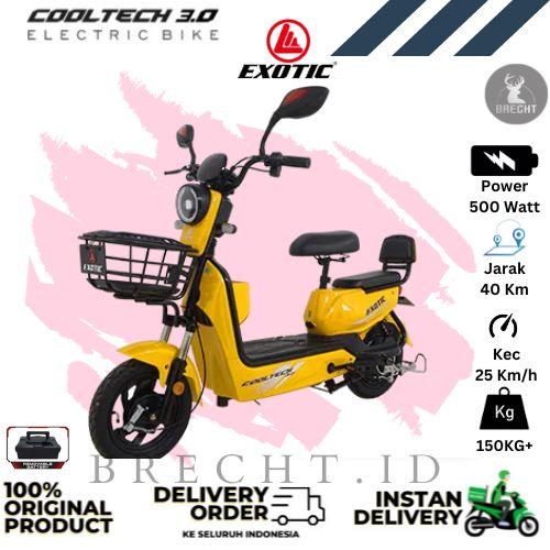 Jual Sepeda Listrik E-Bike Exotic Cooltech 3.0 New Series 500 Watt ...