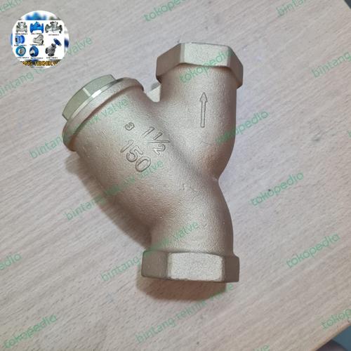 Jual y strainer 1 1/2" inch kitz kuningan asli kitz ori - Jakarta Barat ...