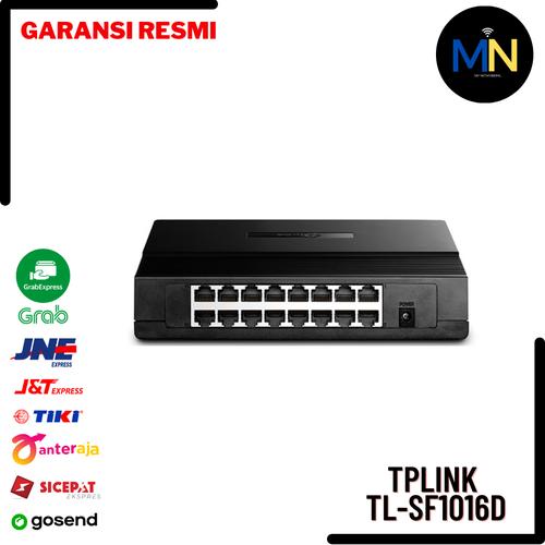 Jual TP-LINK TL-SF1016D 16-port /10/100Mb TPLINK SWITCH HUB 16Port 16 ...