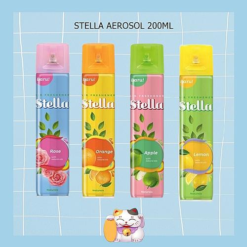 Jual Stella Air Freshener Spray Aerosol 200ml / Stela Pengharum Ruangan ...