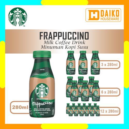 Jual Coffee Pet Starbucks Frappuccino 280ml Kopi Instan Botol - BUNDLING 12 PCS - Kota Tangerang ...