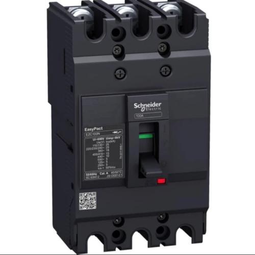 Jual MCCB 3 Phase 50 Ampere 3P 50A Original SNI Schneider EasyPact EZC100B - Jakarta Pusat - RRS ...