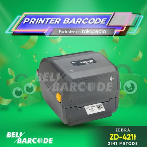 Jual Printer Barcode Zebra ZD421 | ZD421t | ZD-421t - Bluetooth - Kota ...