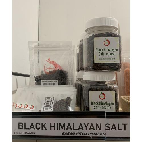 Jual Black Rock Himalayan Salt 200 gr / Kalanamak / Kala Namak /Garam ...