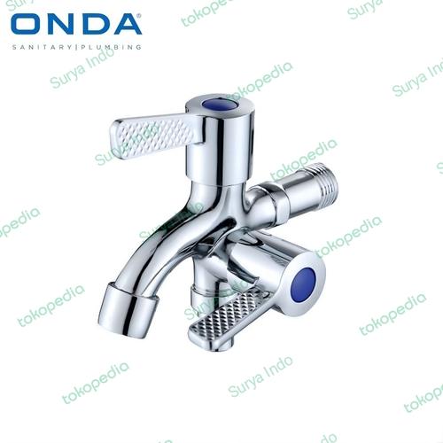 Jual KERAN CABANG 1/2" ONDA K-TUL KRAN AIR SHOWER MESIN CUCI DOBEL DOUBLE - Jakarta Barat ...