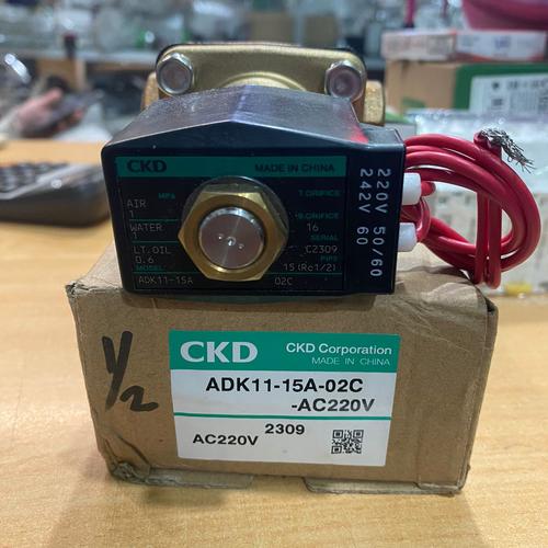 Jual SOLENOID VALVE CKD ADK11-15A-02C -AC220V - Kota Bandung - Lestari ...