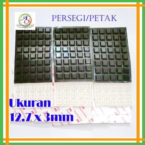 Jual Silikon Peredam Suara 12.7x3mm Petak Benturan Pintu Jendela Door ...